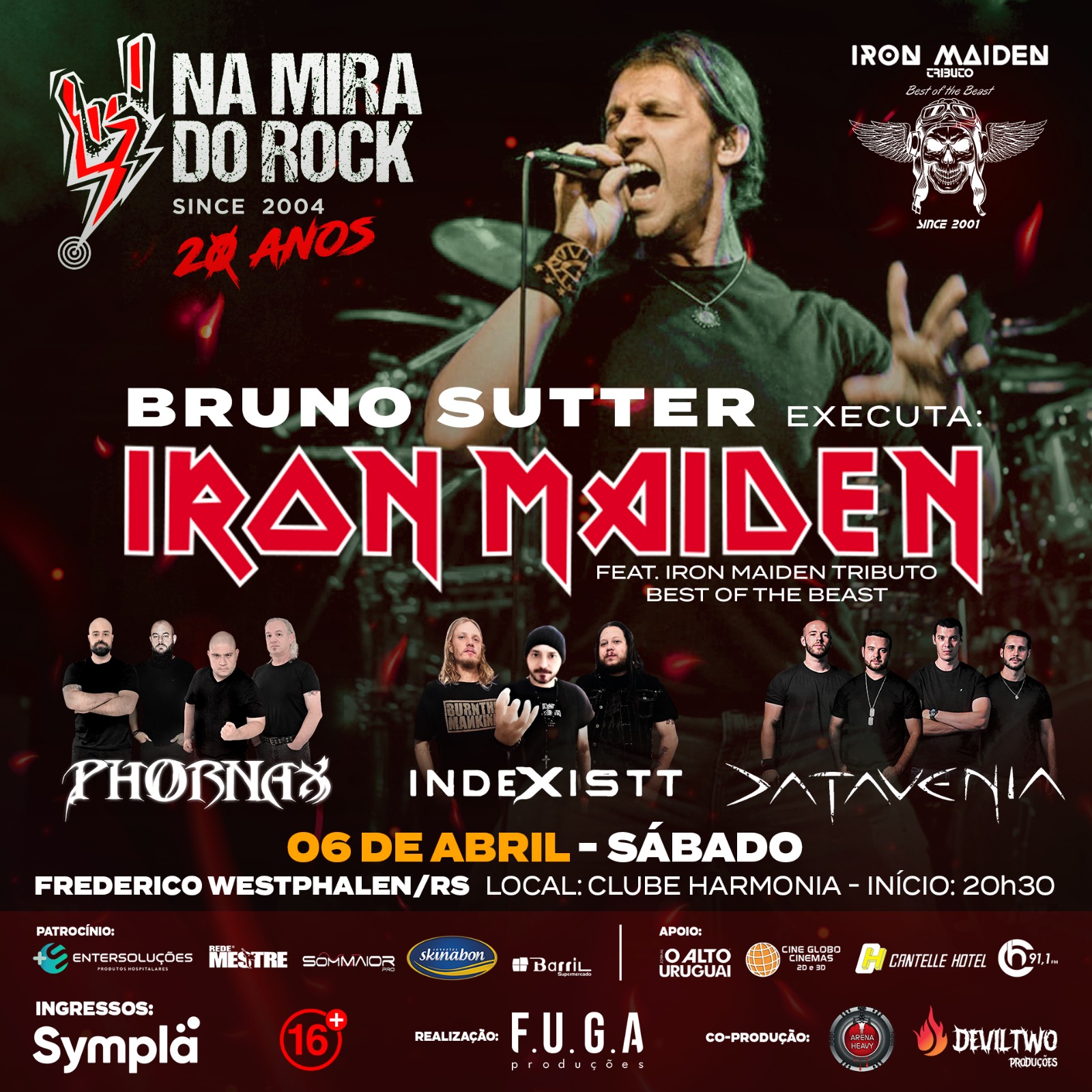 Line-up completo do Festival Na Mira do Rock 2024! - Na Mira do Rock